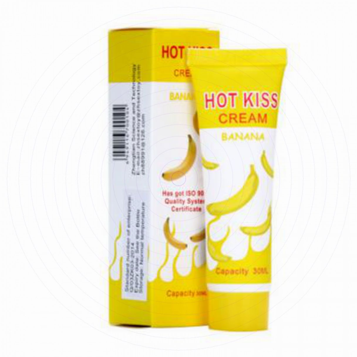 Gel bôi trơn hương chuối Hot Kiss 50ml Nhật Bản mượt trơn tru